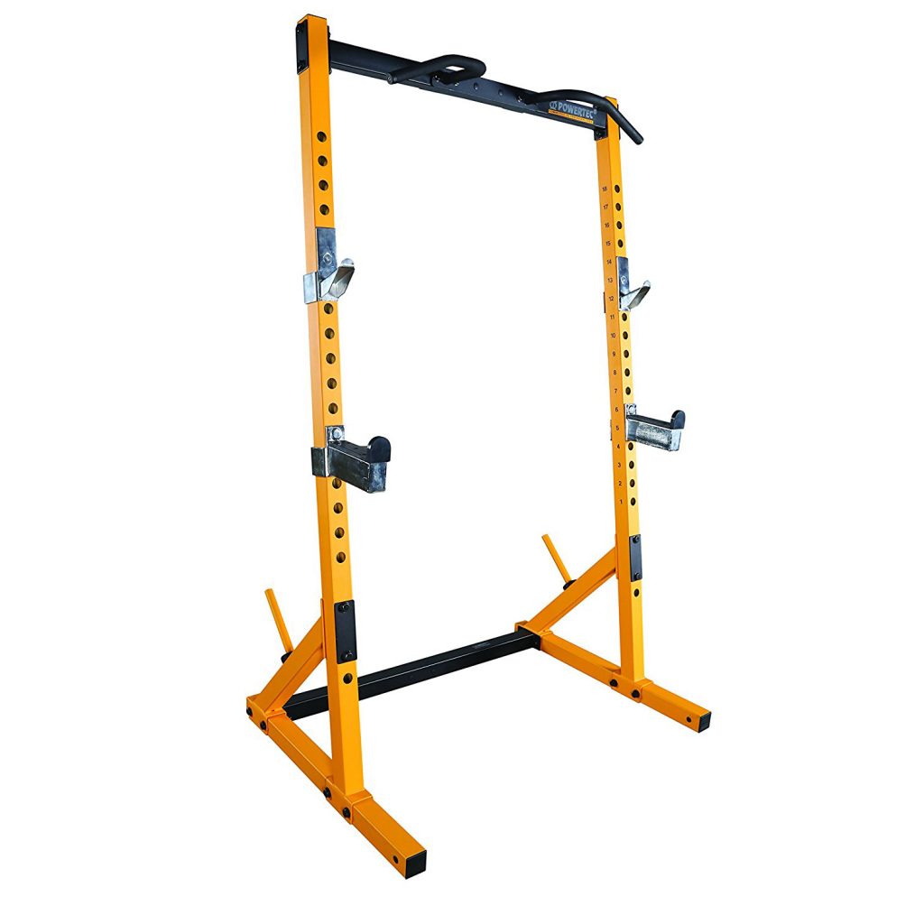 Powertec Workbench Half Rack - Black [WB-HR16-B] - IncrediBody